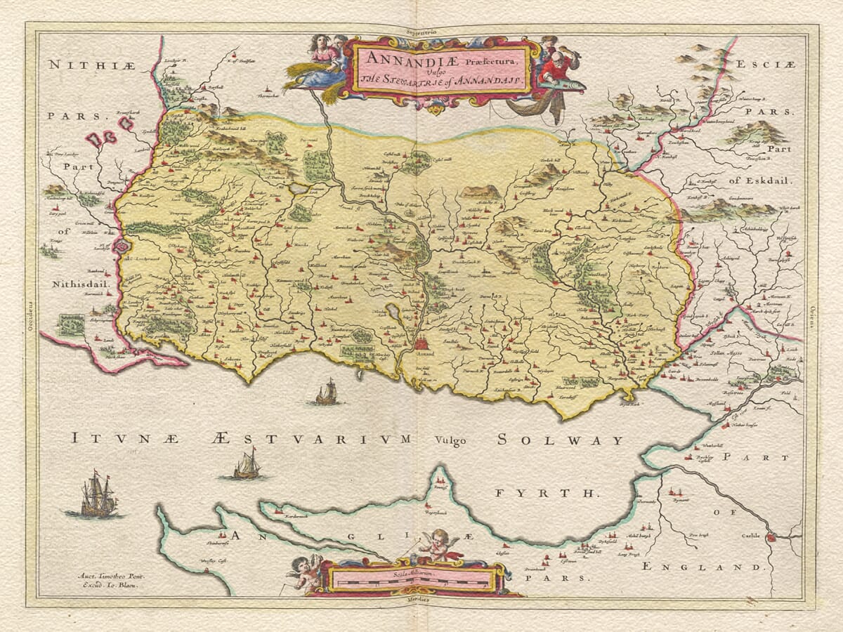 Old Map Of Annandale Va Fairfax County