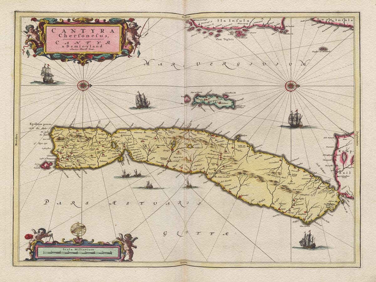 Kintyre Old Map of - - The Old Map Company