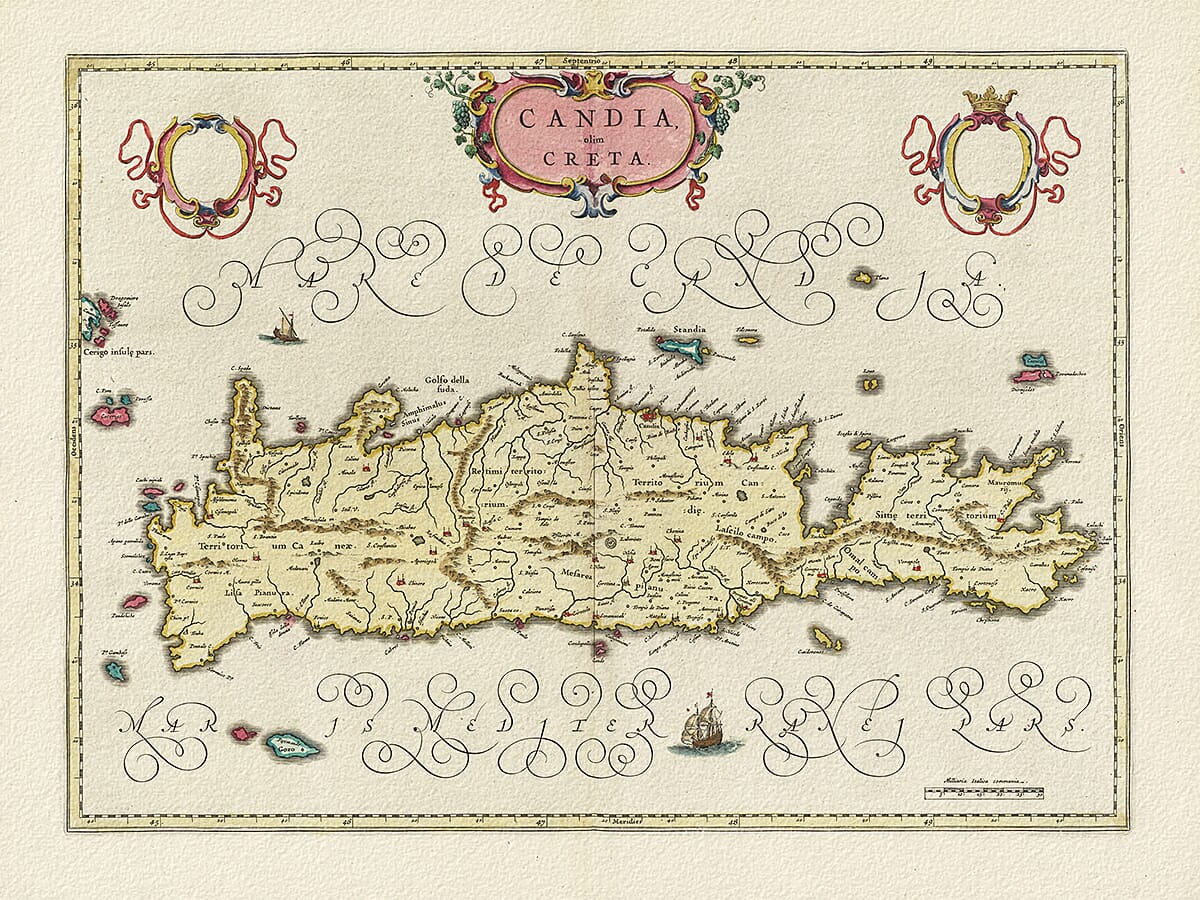 Greek Islands | The Old Map Company