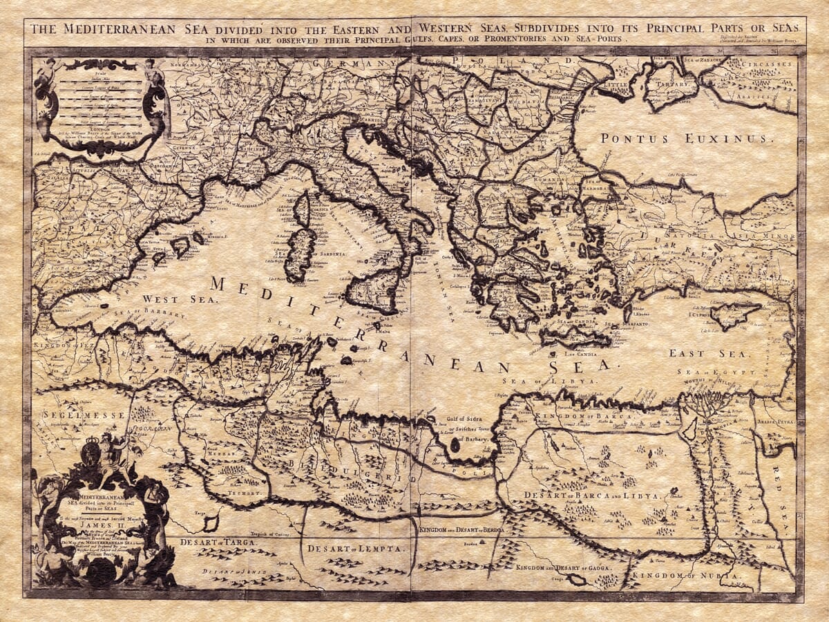 Ischia | The Old Map Company