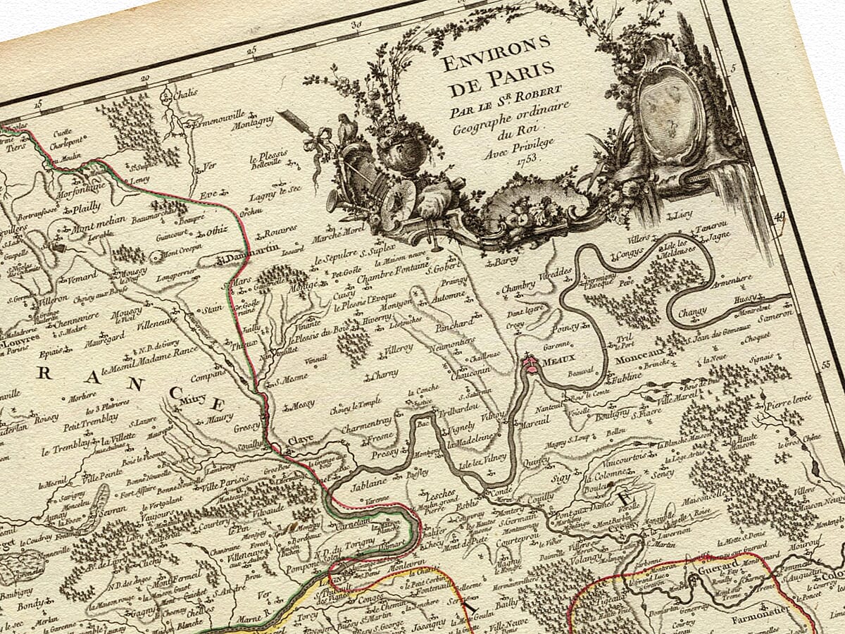 Paris 1615 | The Old Map Company