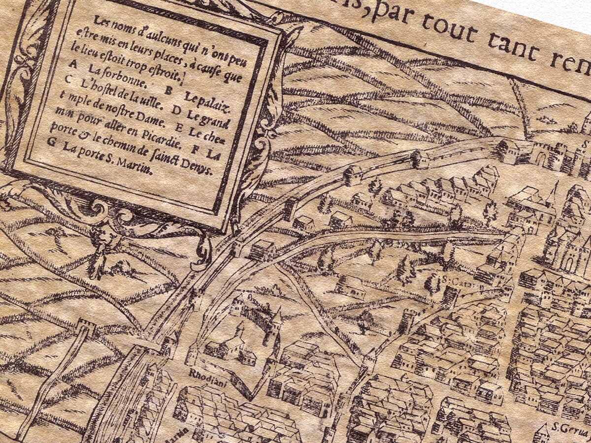 Paris 1615 | The Old Map Company