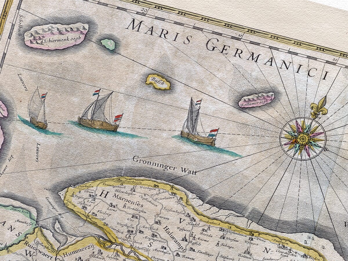 Old Map of Rotterdam | The Old Map Company